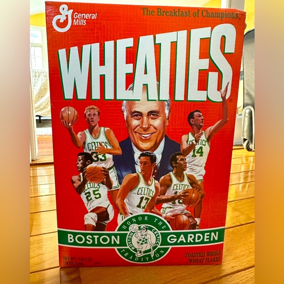 General Mills | Other | Wheaties Boston Celtics Garden Collectors ...